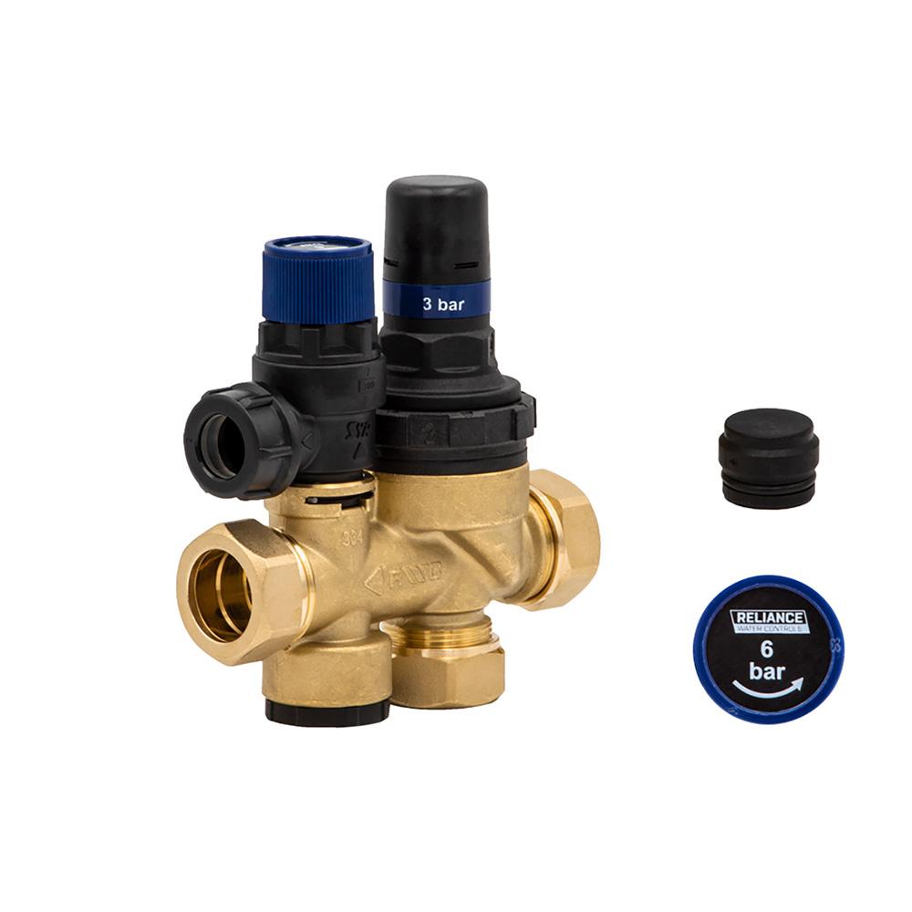 Reliance RWC MK3 1 Piece Multibloc Inlet Control Valve 3/6 Bar CWIC355030